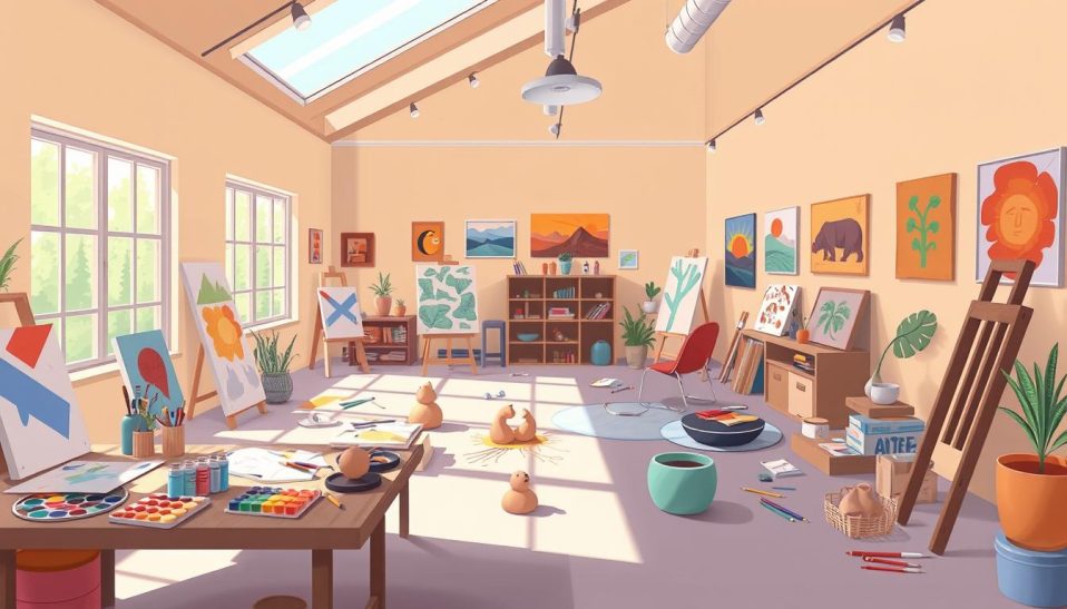 Trauma-Informed Art Therapy for Veterans in the North East.