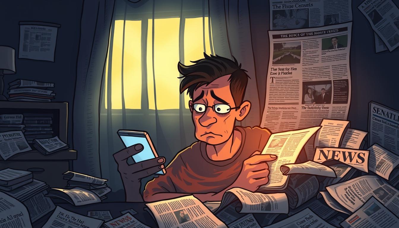 How Limiting News Can Safeguard Your Mental Health